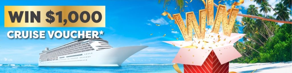 Cruise Guru Competition: Win 1 of 3 $1000 cruise vouchers