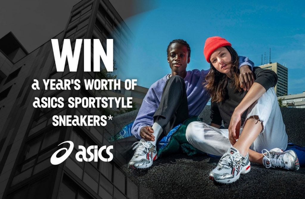 Asics Competition 2020: Win a Year's worth of Asics sneakers