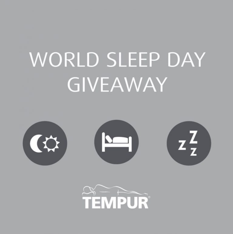 Tempur World Sleep Day Competition: Win a Tempur Travel Set