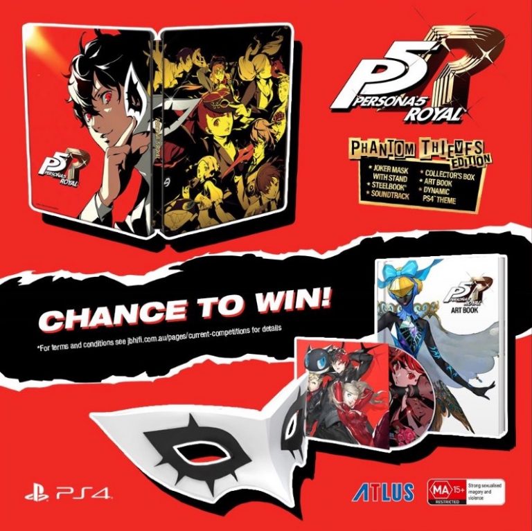 JB Hi-Fi Persona 5 Royal Competition: Win a Persona 5 Royal Phantom ...