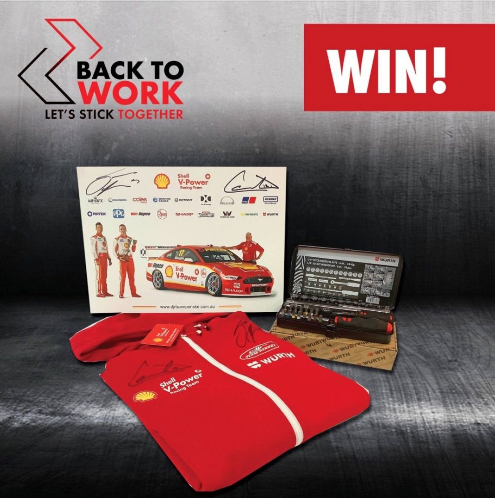Wurth Competition: Win 1 of 3 Supercars Super-Fan Merchandise Packs
