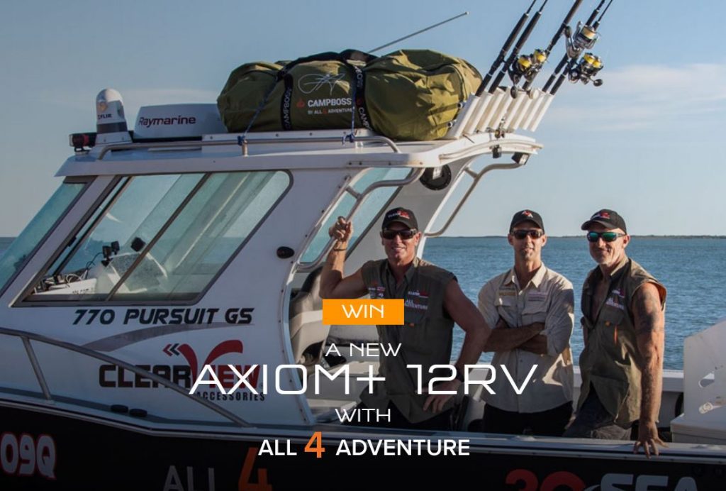 Raymarine Competition: Win an AXIOM+ 12 RV with all 4 Adventure worth ...