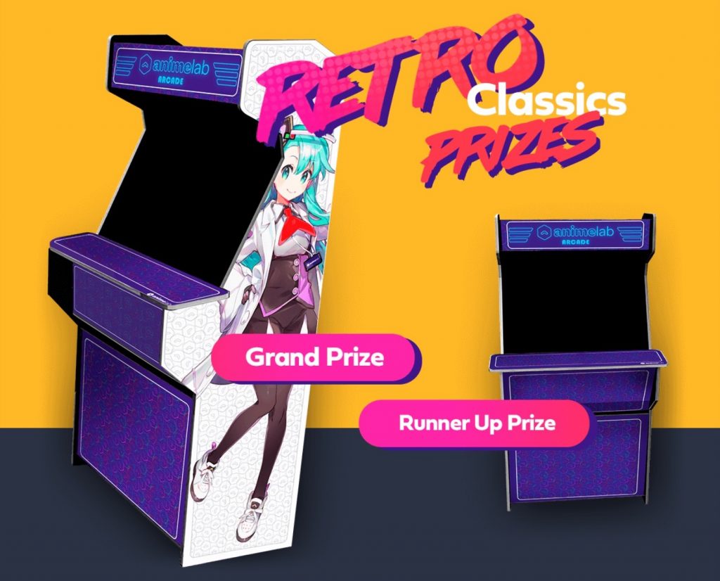 Anime Lab Retro Classics Competition: Win 1 of 2 custom AnimeLab arcade ...