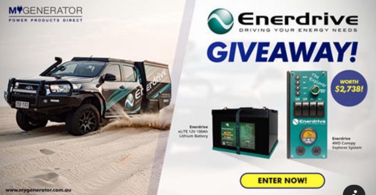 My Generator Competition: Win an Enerdrive 4WD Canopy Explorer System ...