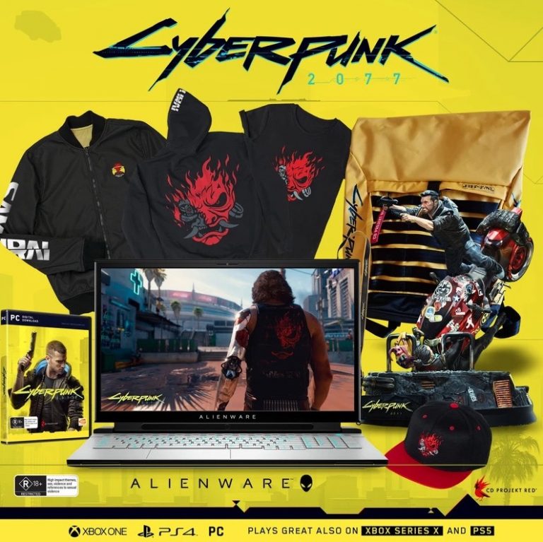 JB Hi-Fi Cyberpunk 2077 Competition: Win an Alienware M17 R3 Laptop and ...