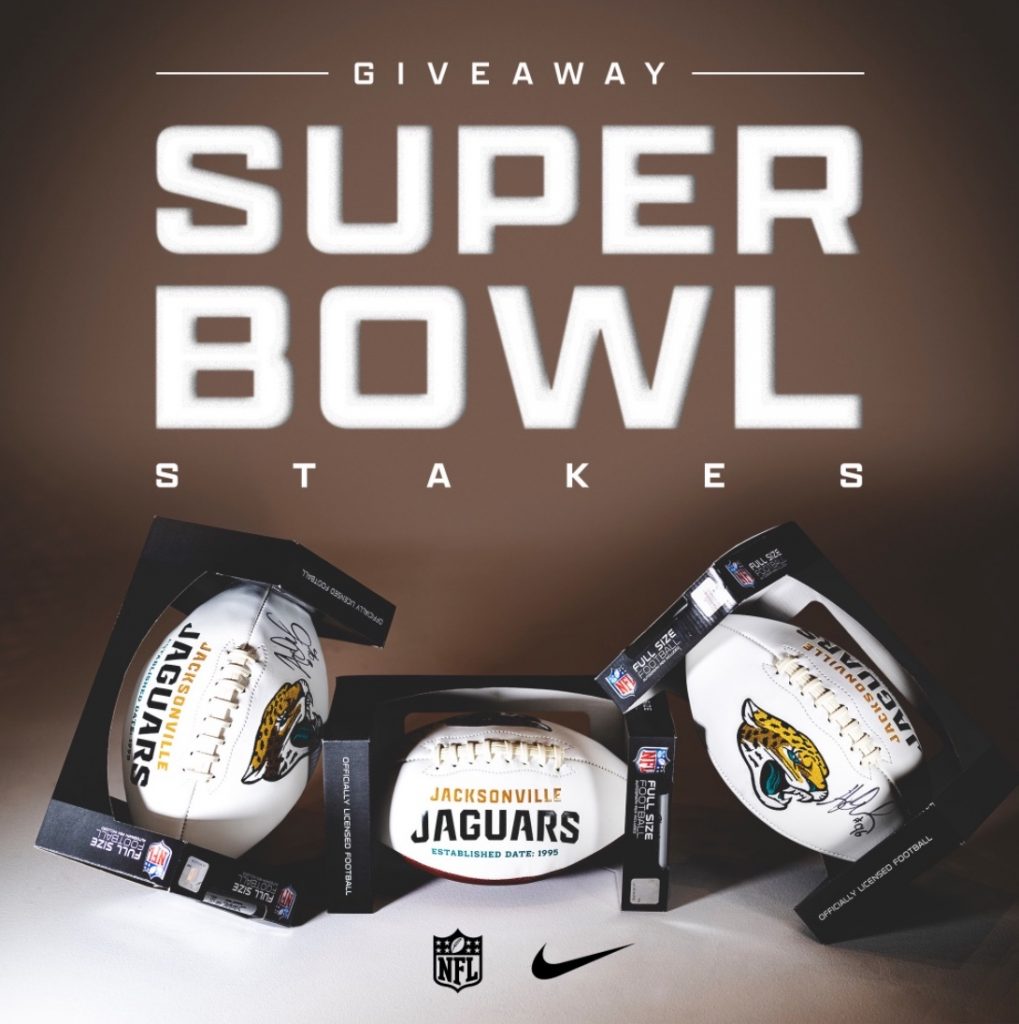 Rebel Sport Super Bowl Competition: Win 1 of 3 balls signed by Jags ...