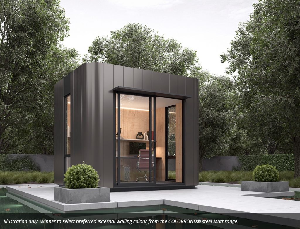 Colorbond Competition 2021: Win a Harwyn Home-Office Pod valued at over ... Colorbond Competition 2021: Win a Harwyn Home-Office Pod valued at over ...