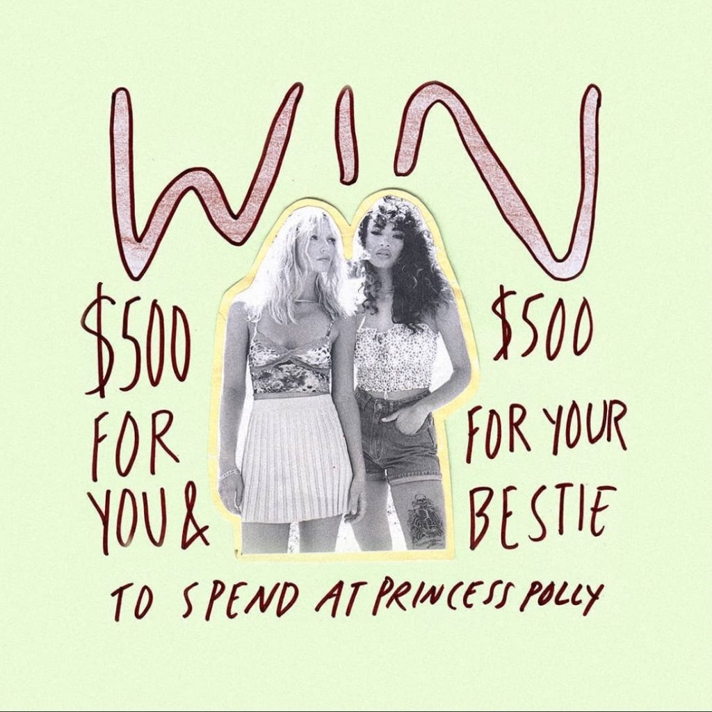 Princess Polly Competition: Win $500 for you and $500 for a friend to ...