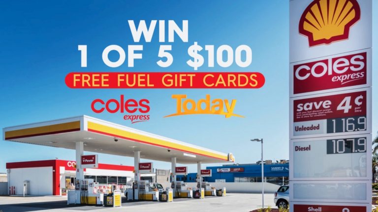 Today Competition: Win 1 of 5 $100 Coles Express Gift Cards