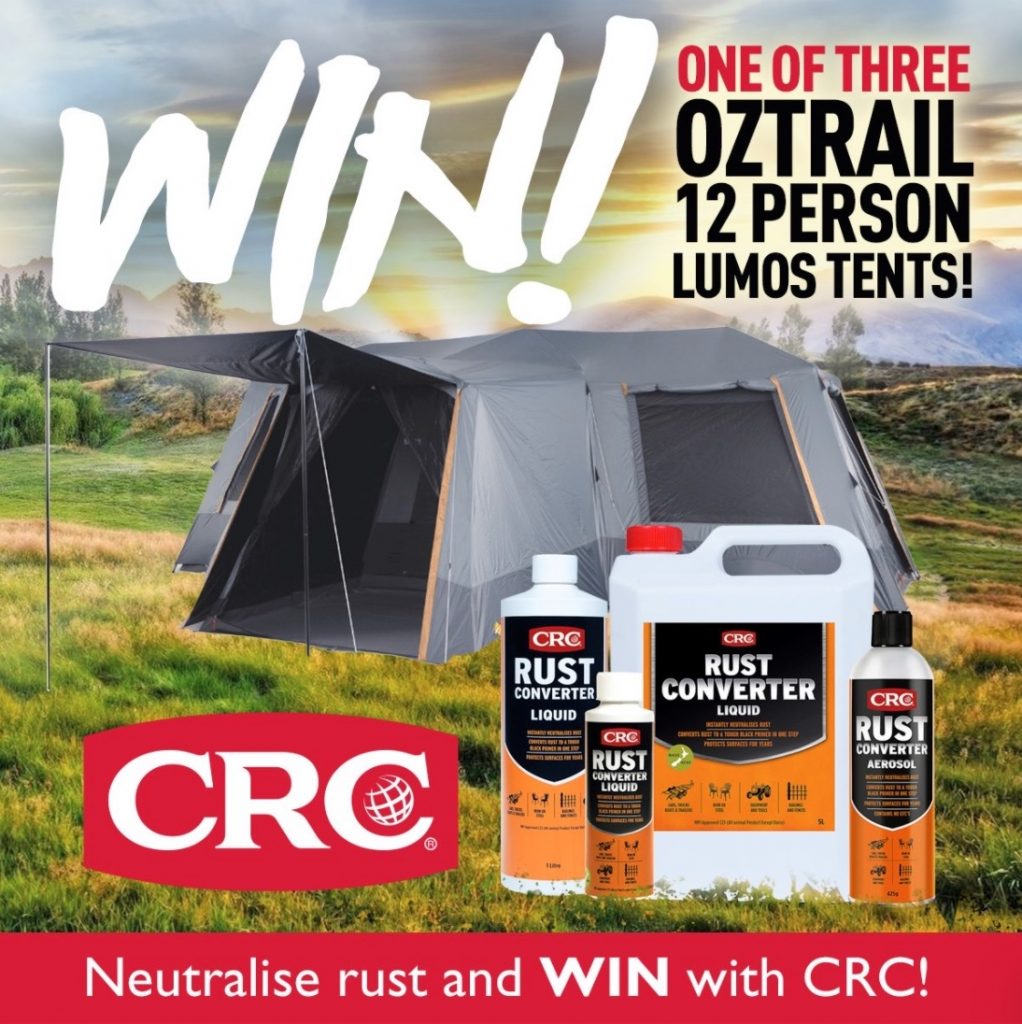 CRC Competition: Win 1 of 3 luxury tents valued at $1379