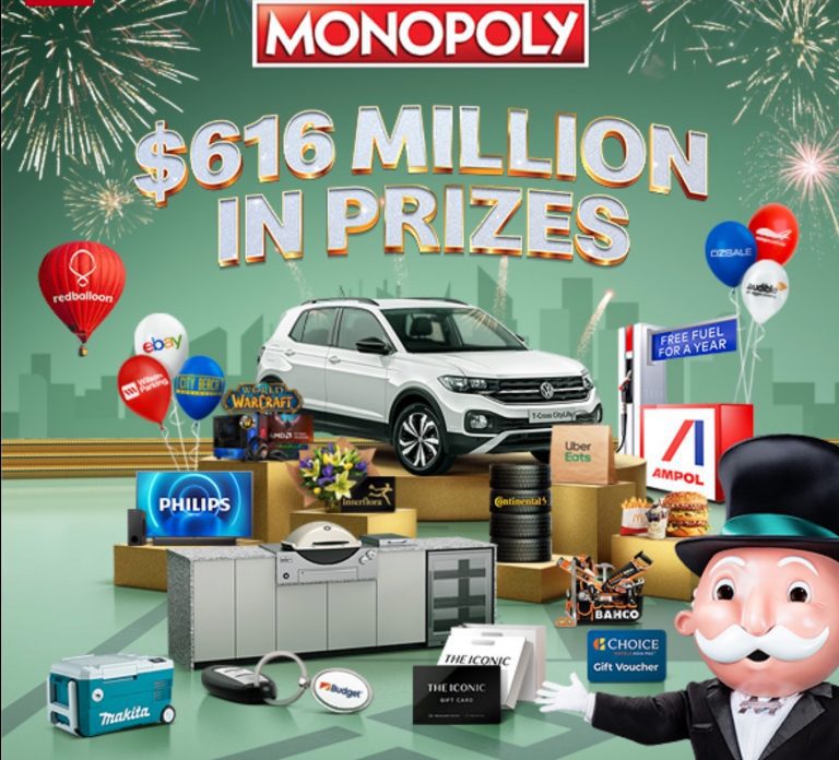 Maccas_Monopoly - Competitions in Australia