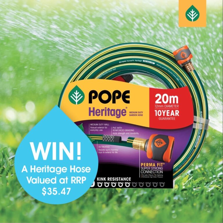 Pope Giveaway: Win 1 of 10 20m heritage hoses