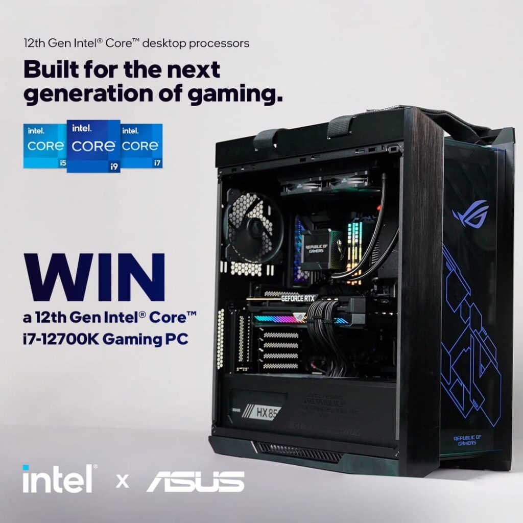 Intel Australia Competition: Win a 12th Gen Intel Core x ASUS Custom ...