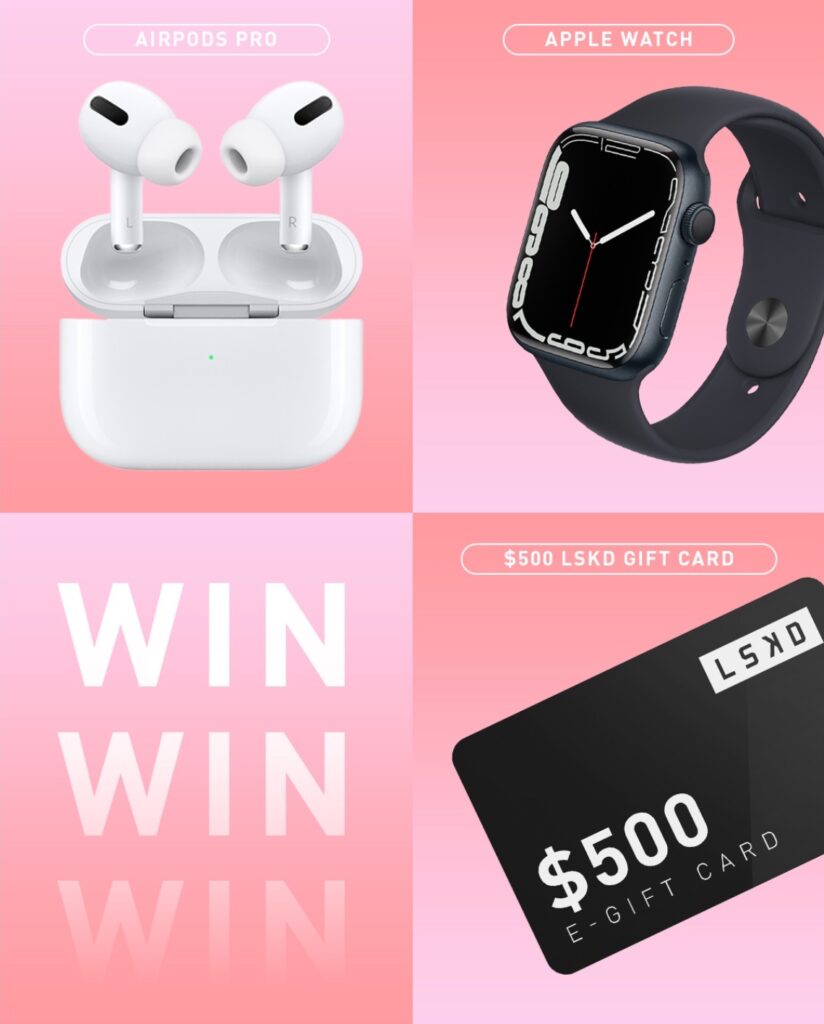 Win a $1500 Apple Pack x LSKD Pack including Apple Watch 7⁠, AirPods ...