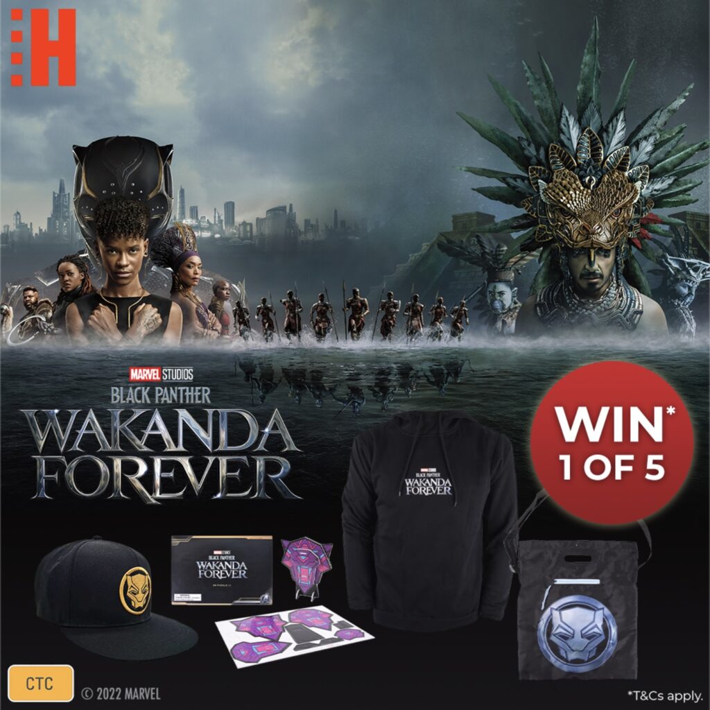 Win 1 of 5 Black Panther: Wakanda Forever Prize Packs from Hoyts