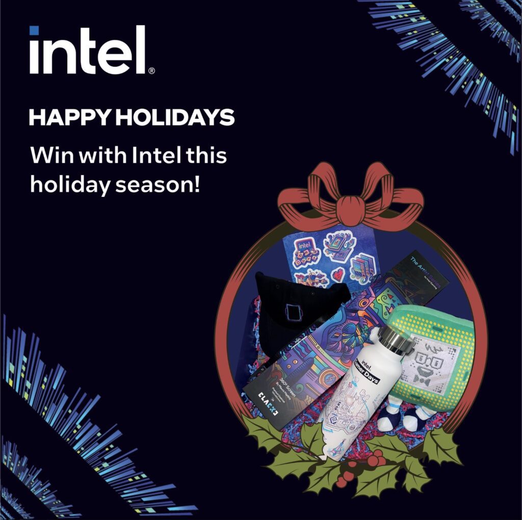 Win an Intel Merch pack from Emiloo and Intel Australia