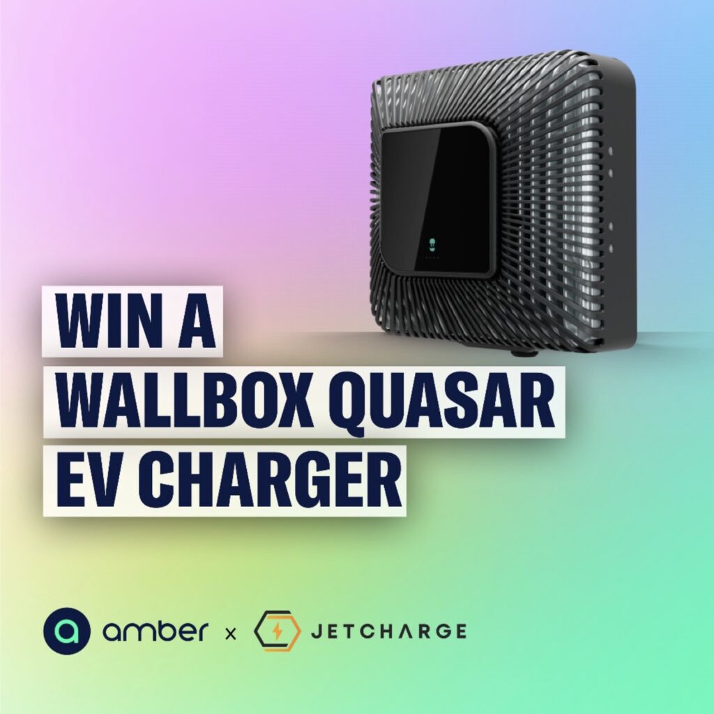 Amber Electric Competition: Win a $15,000 V2G Wallbox Quasar EV charger