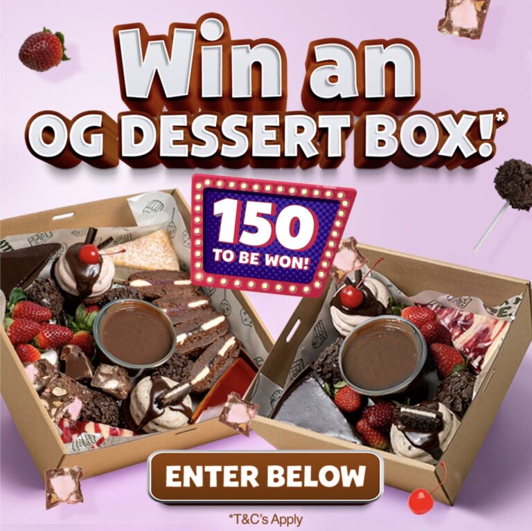 The Cheesecake Shop Competition 2023: Win 1 of 150 Original Dessert Boxes