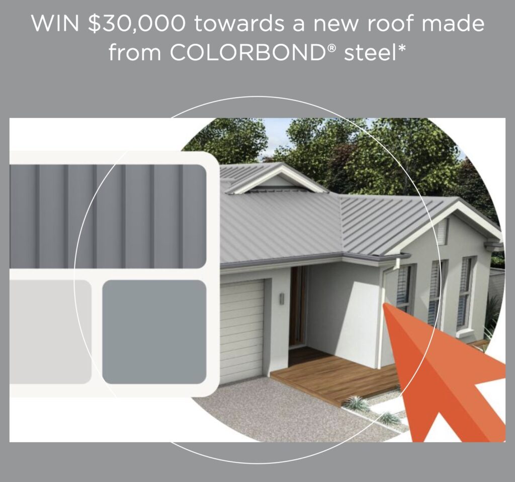 Colorbond Competition 2023: Win $30,000 towards a new roof made from ...