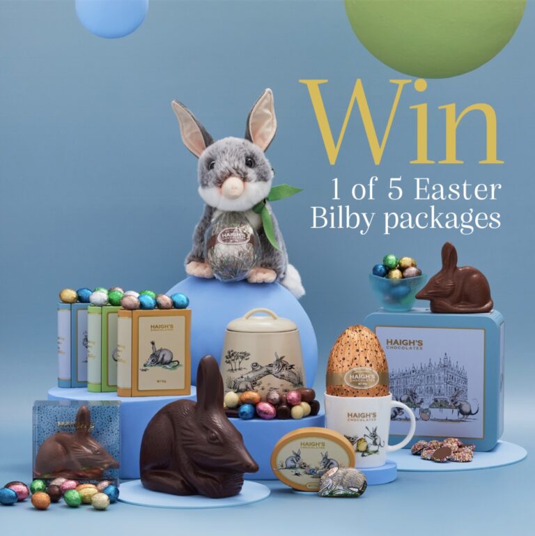 Haigh's Chocolates Easter Competition: Win 1 of 5 Easter Bilby prize ...