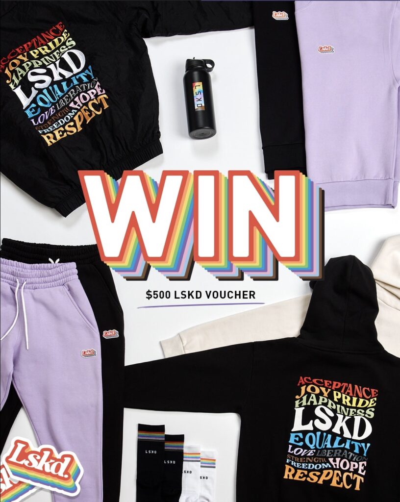 LSKD Pride Month Giveaway: Win a $500 LSKD Voucher