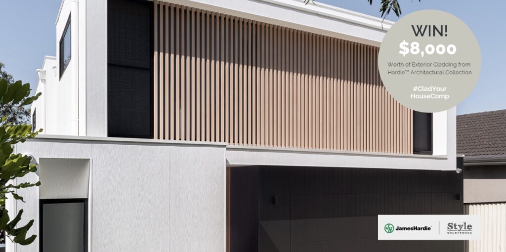 Win $8,000 worth of Exterior Cladding from Hardie Architectural Collection