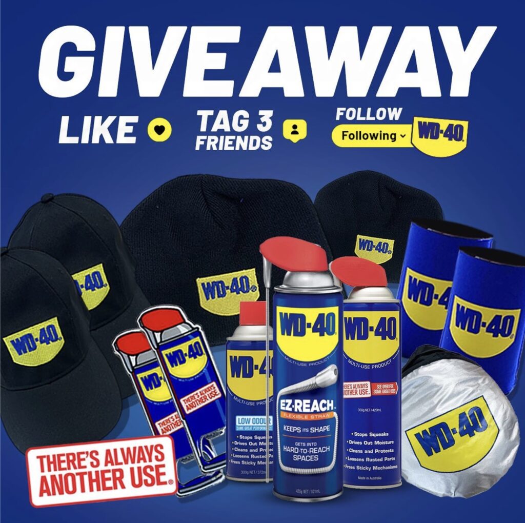 WD-40 Competition: Win a massive WD-40 prize pack