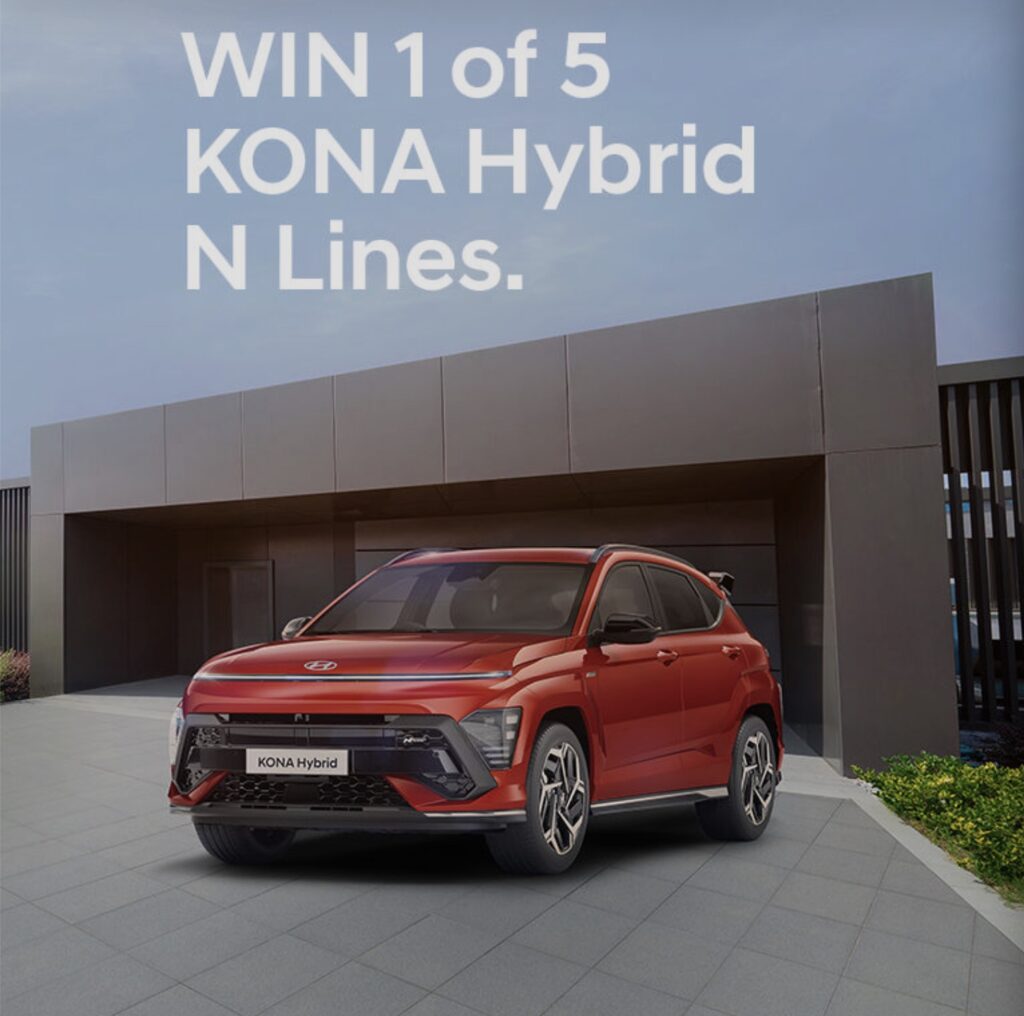 Hyundai 2 million cars Competition: Win 1 of 5 KONA Hybrid N Lines ...
