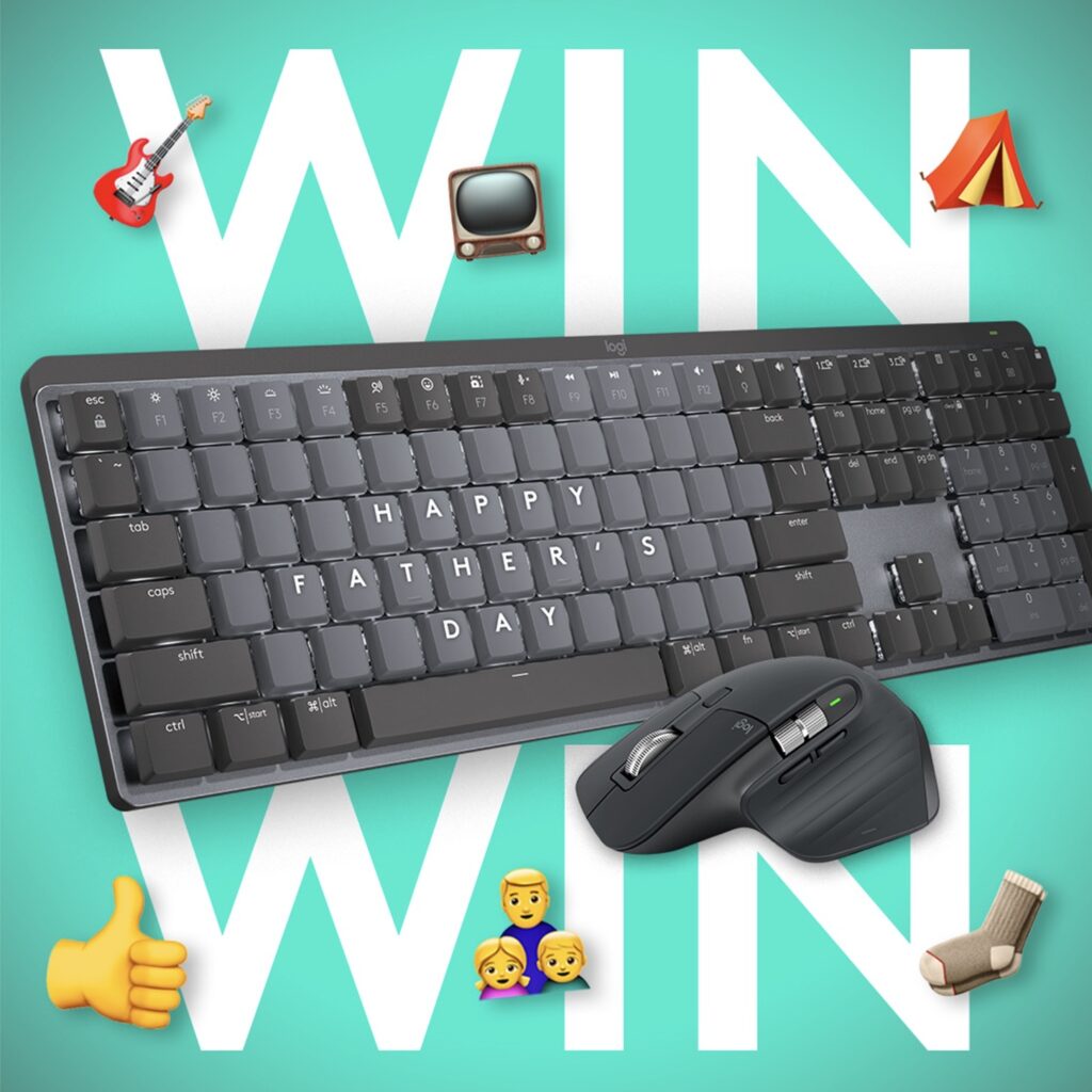 Win an MX Mechanical Keyboard and MX Master 3S mouse from Logitech