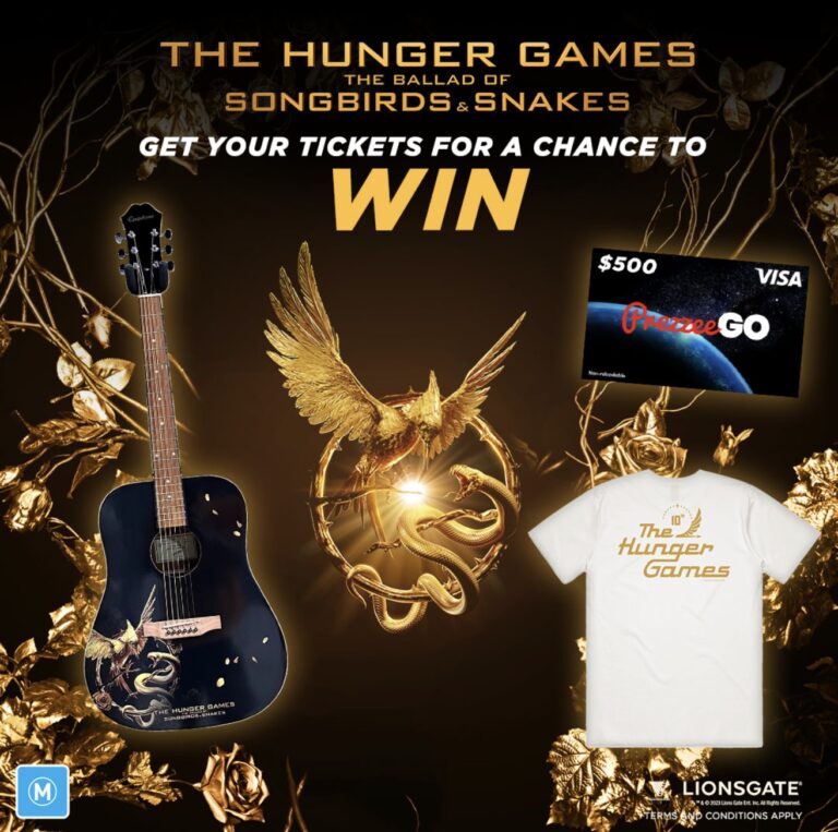 Hunger Games Competition: Win a custom Hunger Games Gibson Guitar and more