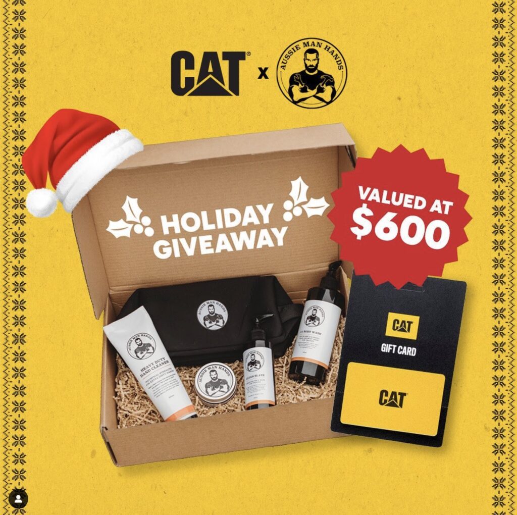 Win a $500 gift voucher from Cat + a gift pack from Aussie Man Hands