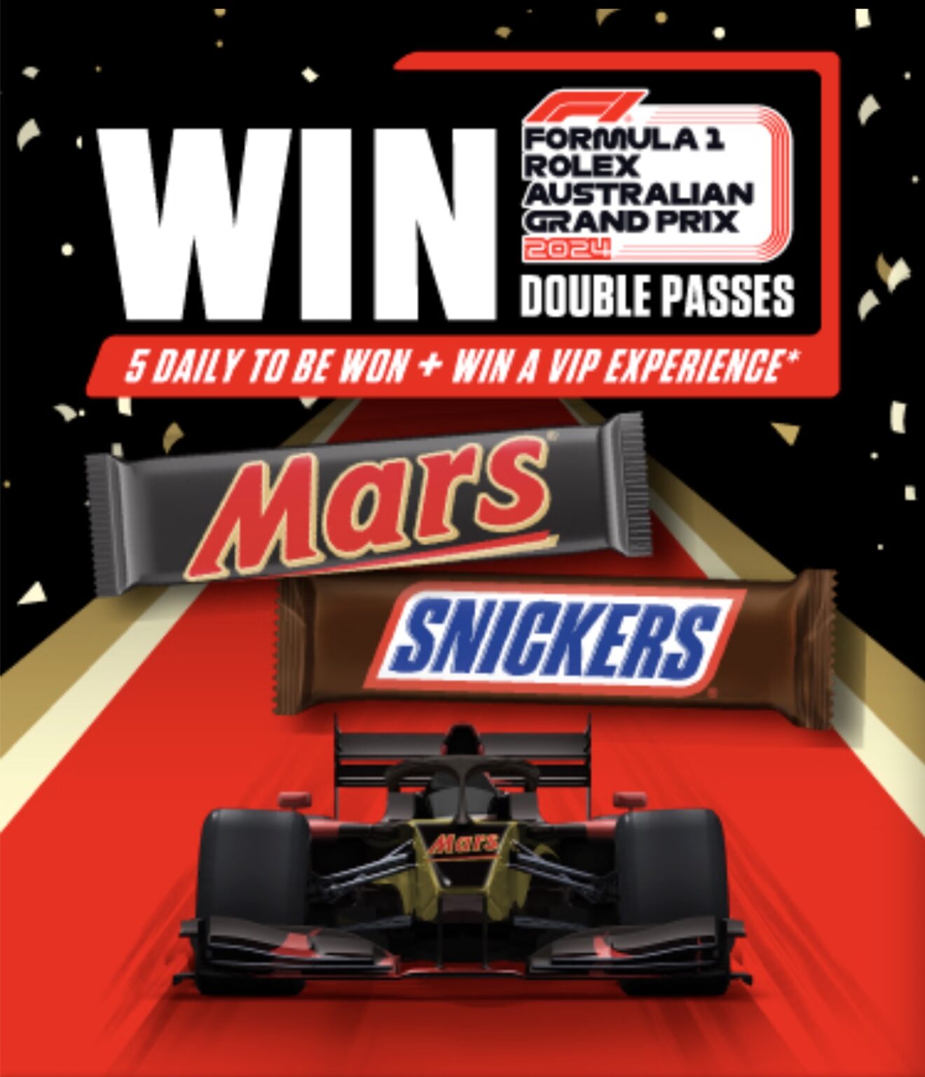 Mars Promotion 2024: Win Formula 1 Australian GP 2024 experiences at ...