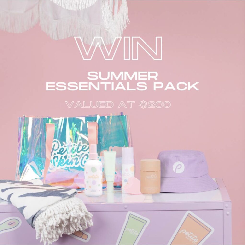 Petite Skin Co. Giveaway: Win the Ultimate Summer Essentials bundle valued at over $200