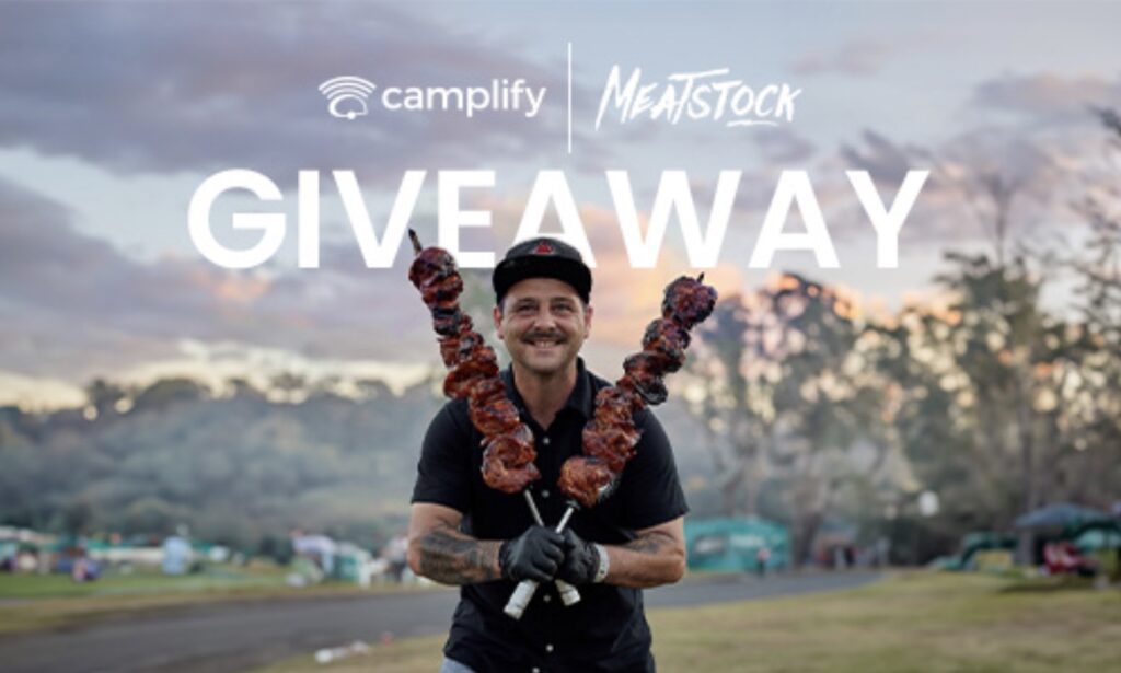 Win a free VIP camping experience at Meatstock 2024 with Camplify
