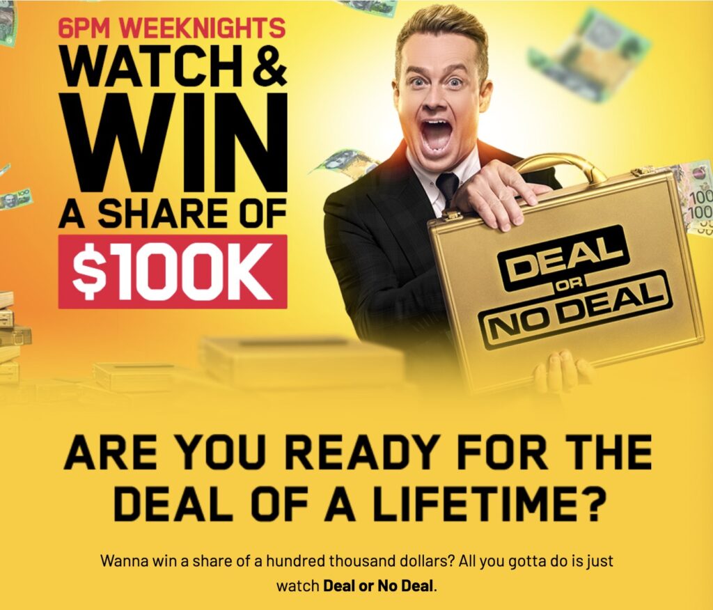 Deal or No Deal Competition 2024: Enter the code word and win at 10play ...