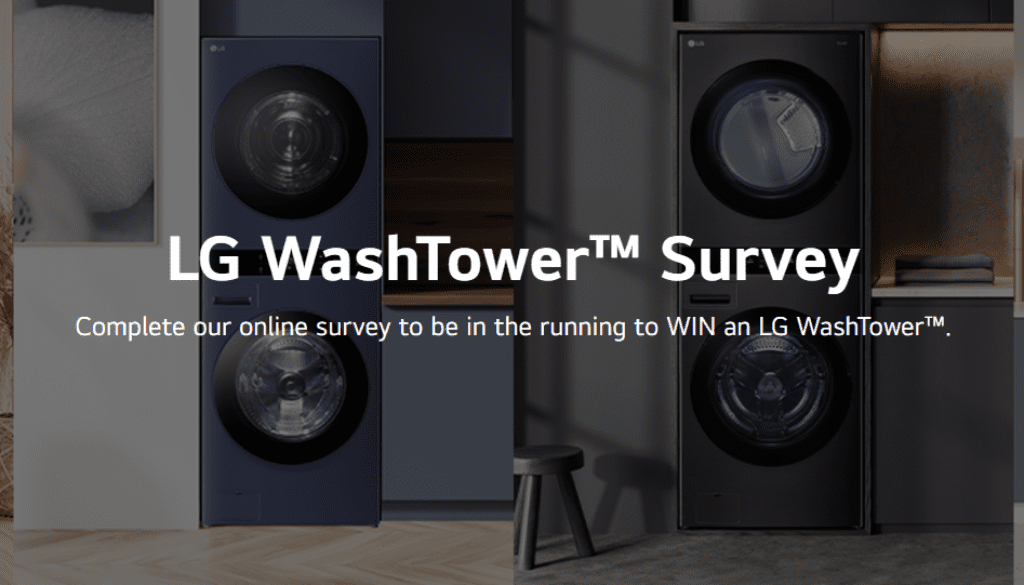 LG Competition: Win a LG WashTower
