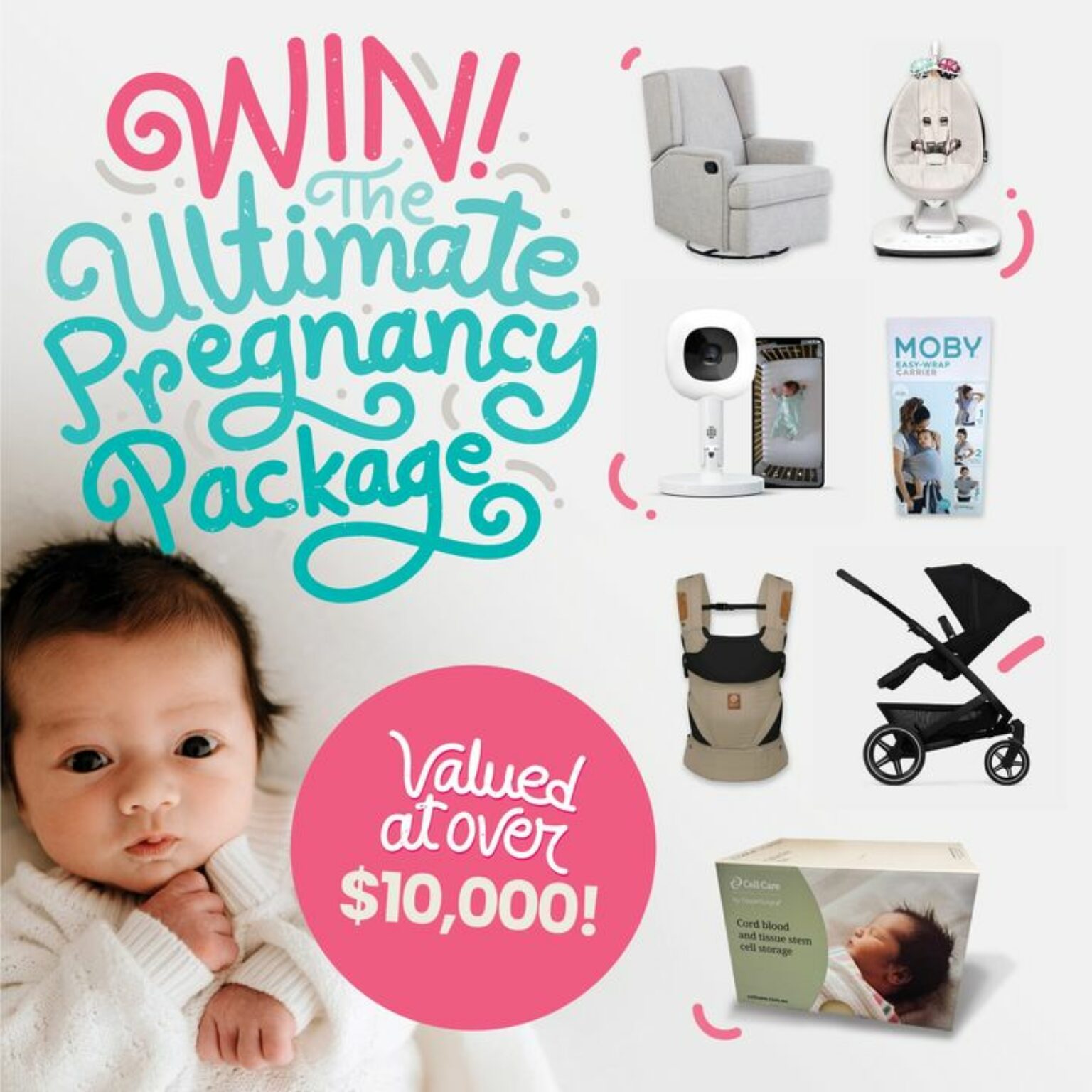 Cell Care and The Amazing Baby Company Giveaway: Win the ultimate ...